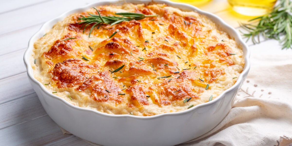 Gratinado de papas. – Alma Foods